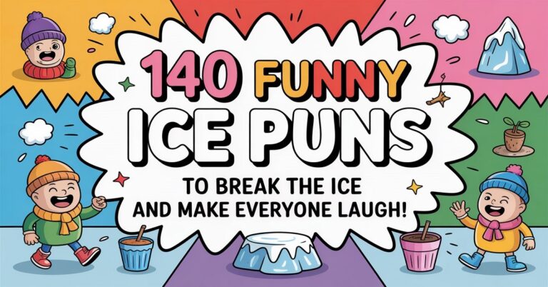 140 Funny Ice Puns to Break the Ice and Make Everyone Laugh - Puns Go