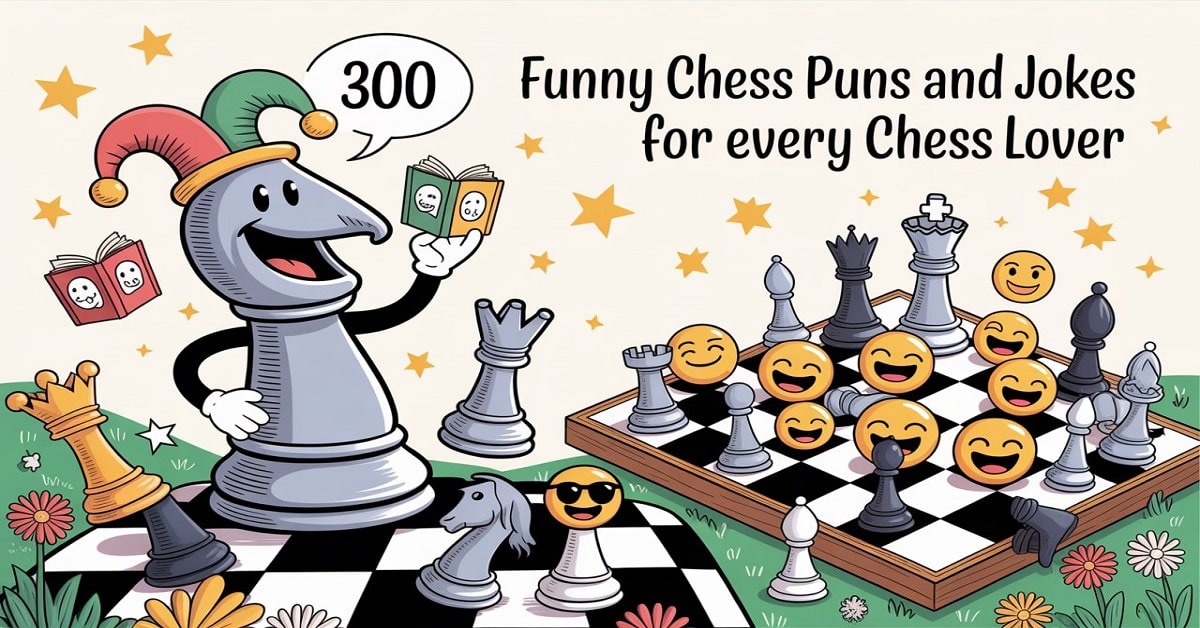 300 Funny Chess Puns and Jokes for Every Chess Lover - Puns Go