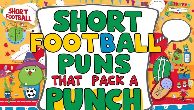 170 Football Puns That’ll Score Laughs On and Off the Field - Puns Go