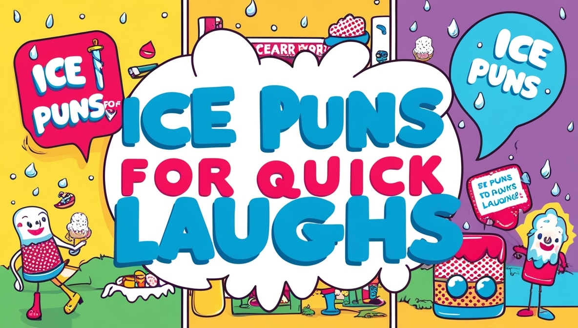 140 Funny Ice Puns to Break the Ice and Make Everyone Laugh - Puns Go