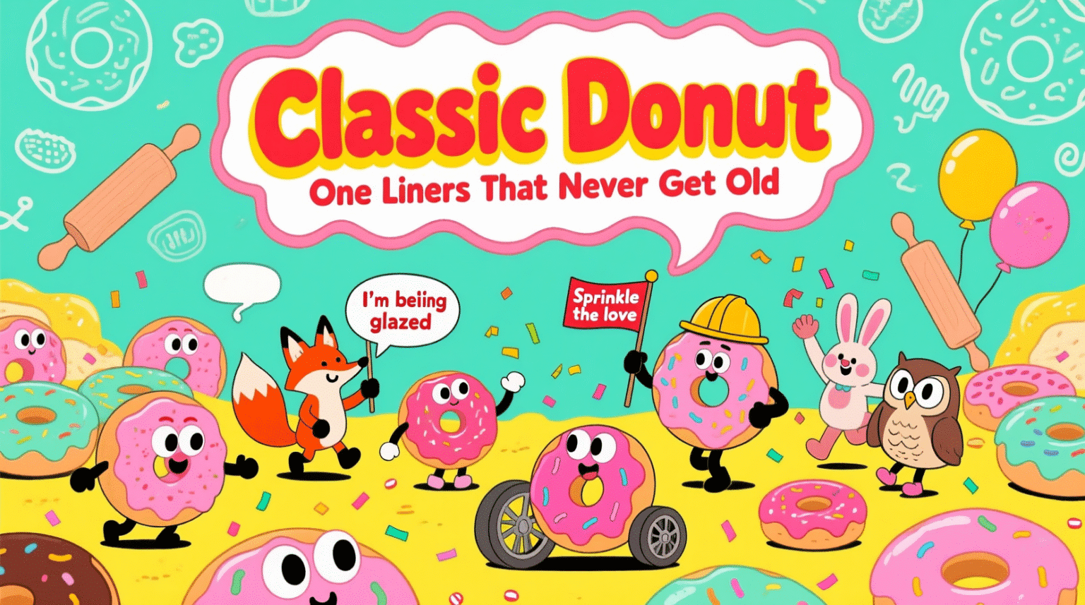 160 Best Donut Puns and Hole-some Jokes to Sweeten Your Day - Puns Go