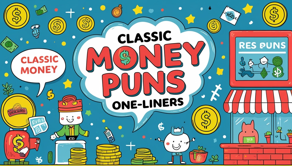 120 Money Puns So Funny, You’ll Feel Rich in Laughter - Puns Go